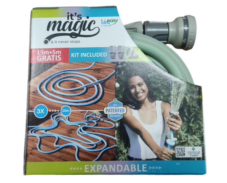 Idro Easy Λάστιχο Επεκτεινόμενο Magic Soft Smart 12mm 20m | Εργαλεία ...