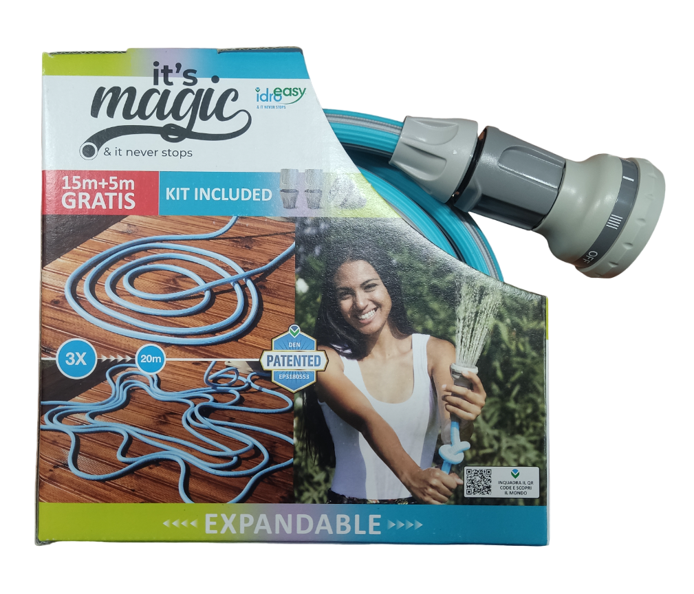 Idro Easy Λάστιχο Επεκτεινόμενο Magic Soft Smart 12mm 20m | Εργαλεία ...