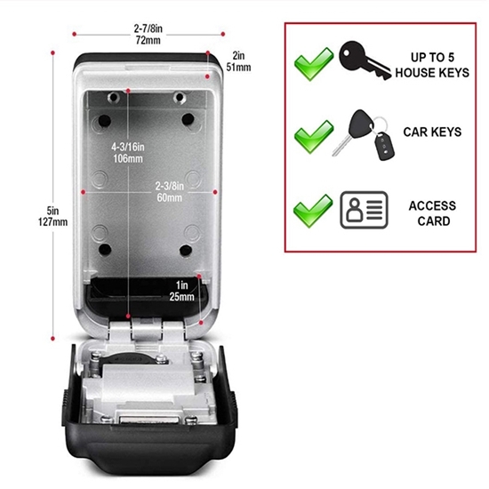 MasterLock Select access 5425 με φωτιζόμενο πληκτρολόγιο (542500112 ...