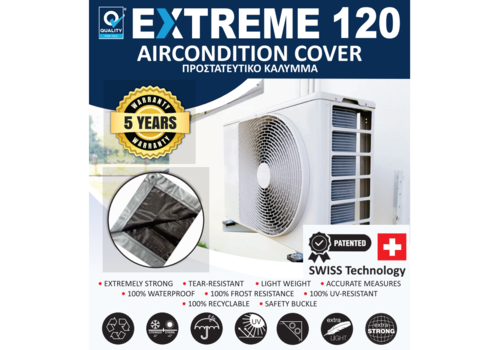 Quality Extreme 120 Αδιάβροχο Κάλυμμα Κλιματιστικού Εξωτερικής Μονάδας ...